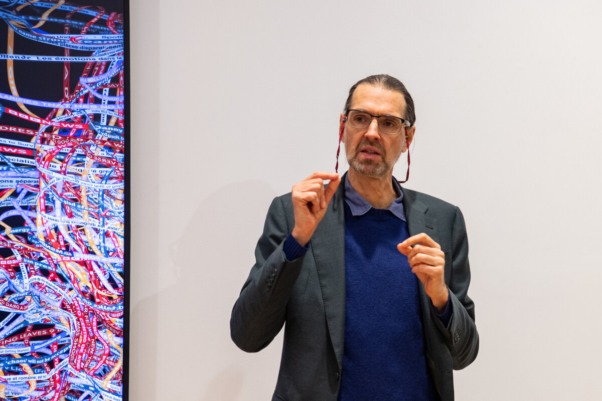 In the studio: Daniel Canogar | Luxhabitat