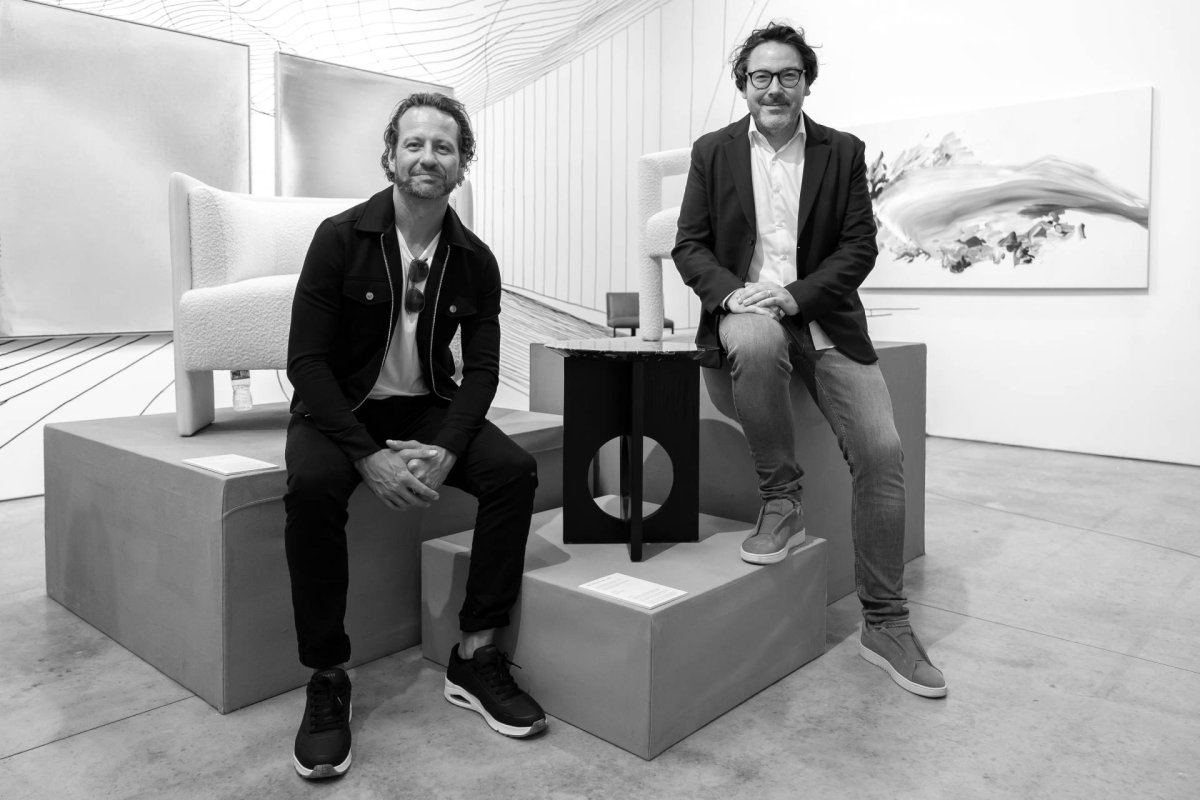 In the studio: James White & Elliot March | Luxhabitat